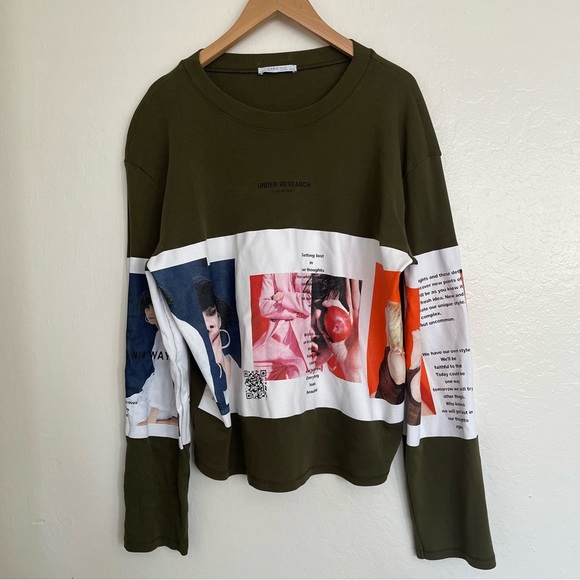 Zara | Tops | Zara Crew Neck | Poshmark